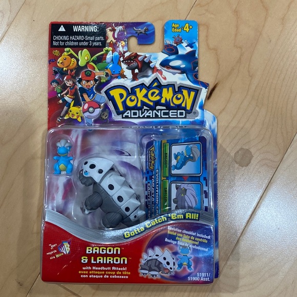 Pokemon | Toys | Pokmon Advanced Bagon 8 Lairon Collection Toys And ...
